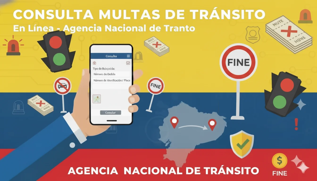 CONSULTAR MULTAS DE TRÁNSITO ANT - CONSULTA EC