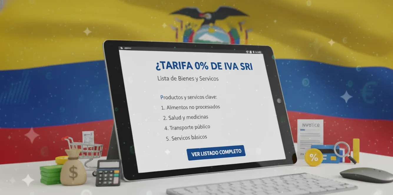 Lista de bienes y servicios con tarifa 0% de IVA - CONSULTA EC